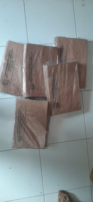 amplop kop dinas ukuran 18x28