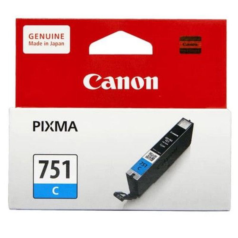 TINTA CARTRIDGE CANON PIXMA 751 CYAN ORIGINAL