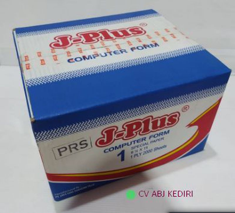 COMPUTER FORM J PLUS 1 PLAY 9,5X11
