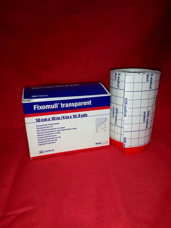 transparant film fixomull