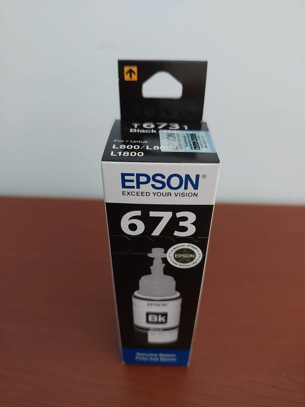 Tinta Epson L800 T6731 Black