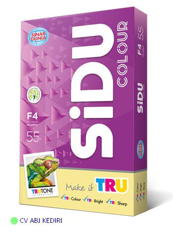 SIDU F4 WARNA 55 GSM