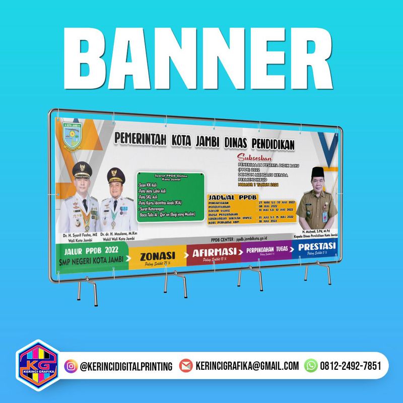 ROLL BANNER DAN PEMASANGAN