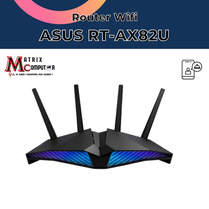 Router Wifi Asus RT-AX82U