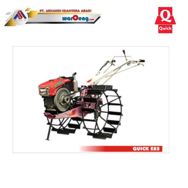 HAND TRAKTOR QUICK ZEVA + KUBOTA RD 85 DI-2S