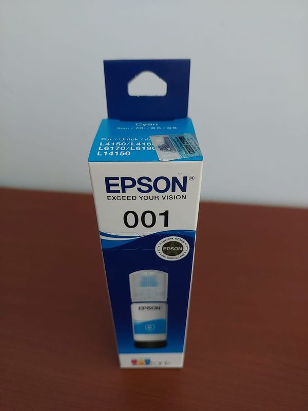 Tinta Epson 001 cyan (botol)