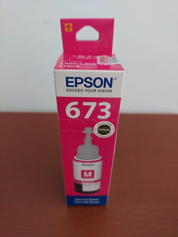 Tinta Epson L800 T6733 Magenta