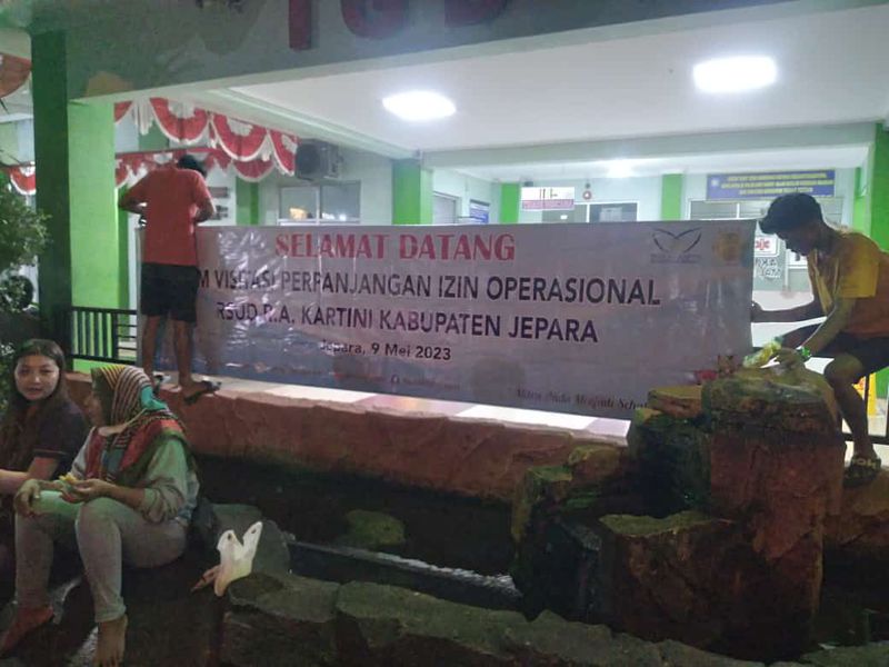 Banner Selamat Datang Visitasi