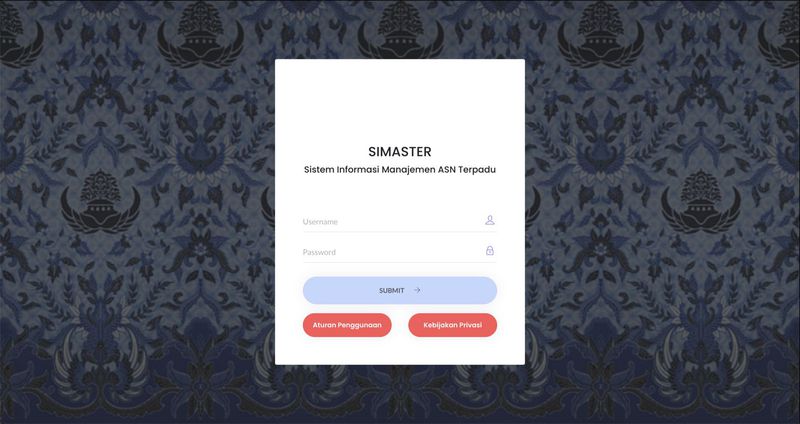 SISTEM INFORMASI MANAJEMEN ASN TERPADU (SIMASTER)