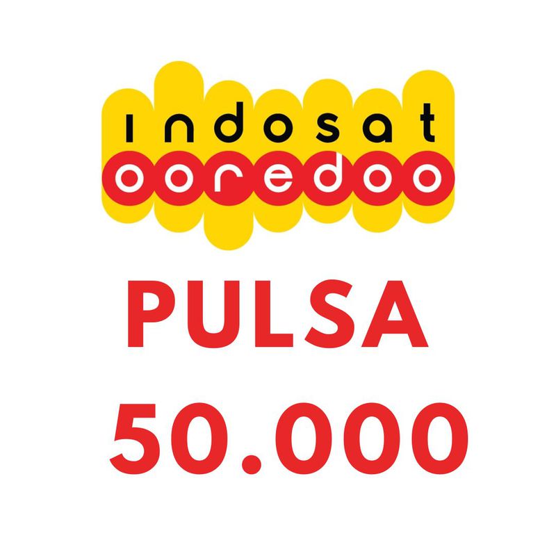 PULSA INDOSAT OOREDOO 50.000