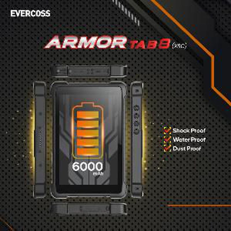 EVERCOSS ARMOR TAB 8 4/64GB