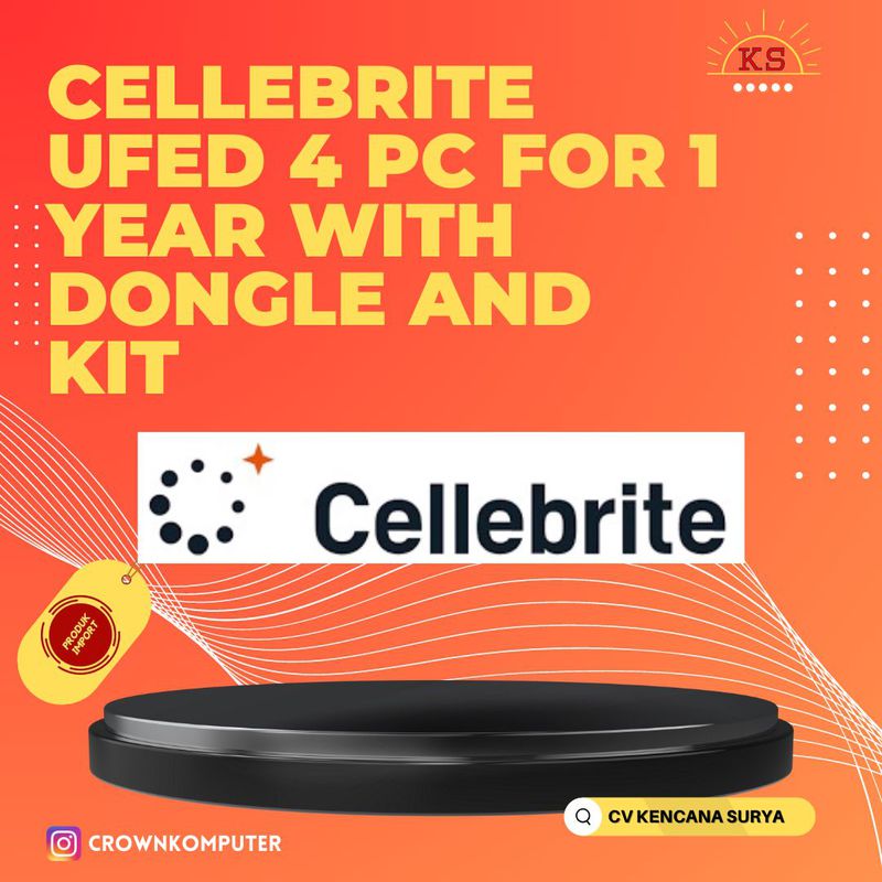 UFED 4 PC for 1 Year with Dongle and Kit