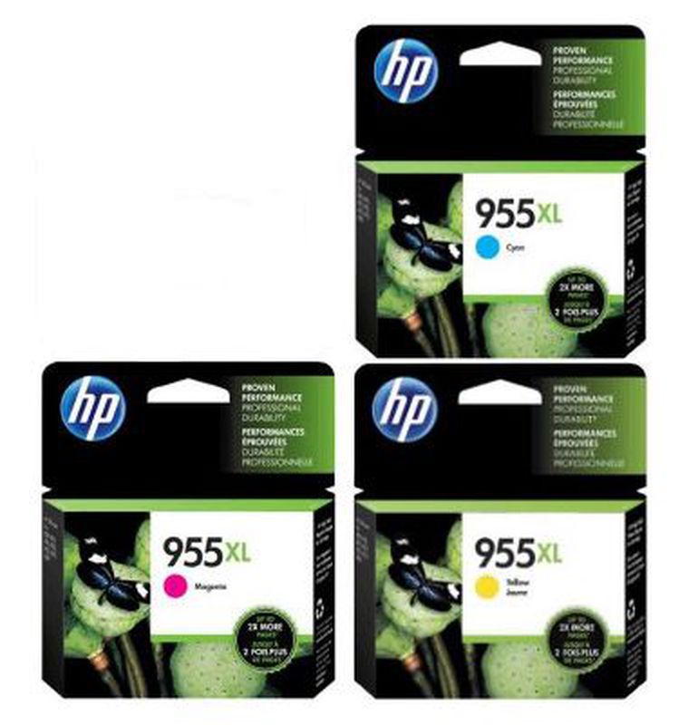 Tinta HP 955XL (Warna) Original Ink Cartridge L0S72AA