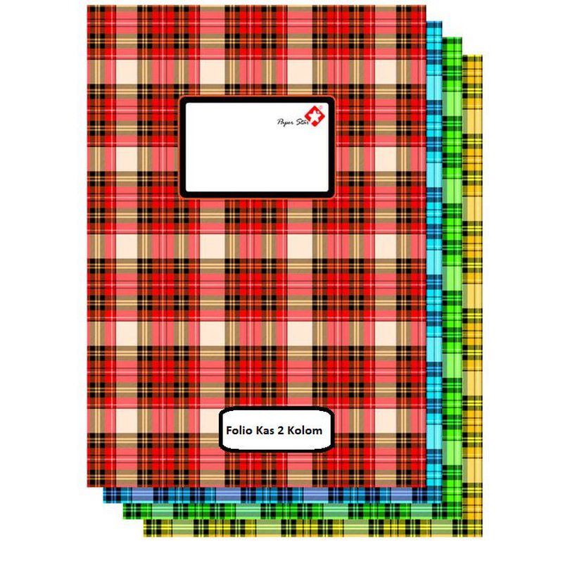 Buku Kas Paper Star Folio 2klm100