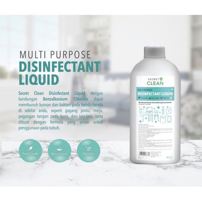 Disnfectant 1 Liter secret clean