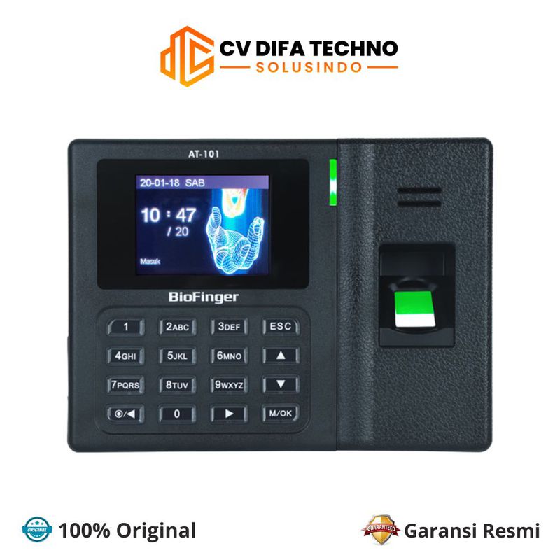 Mesin Absensi BioFinger AT-101