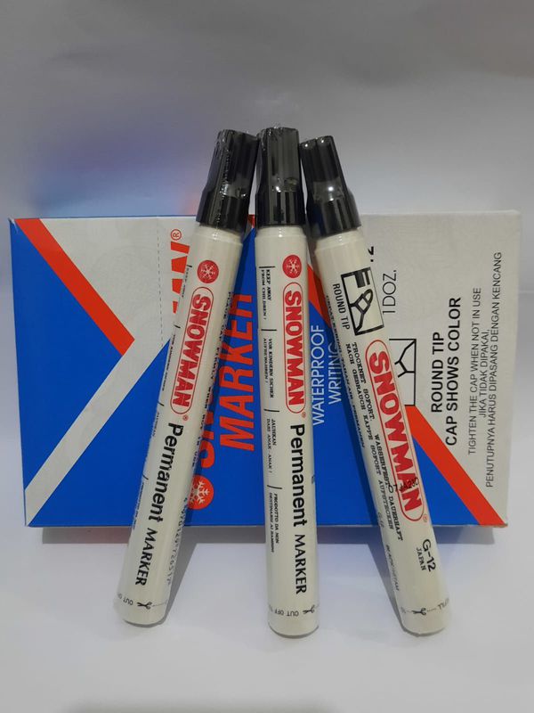 Spidol Snowman Permanen