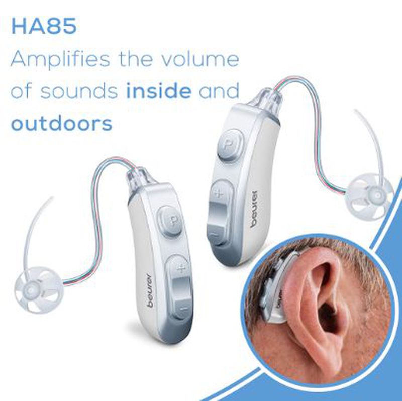 Beurer HA 85 Pair Hearing Amplifier / Hearing Aid