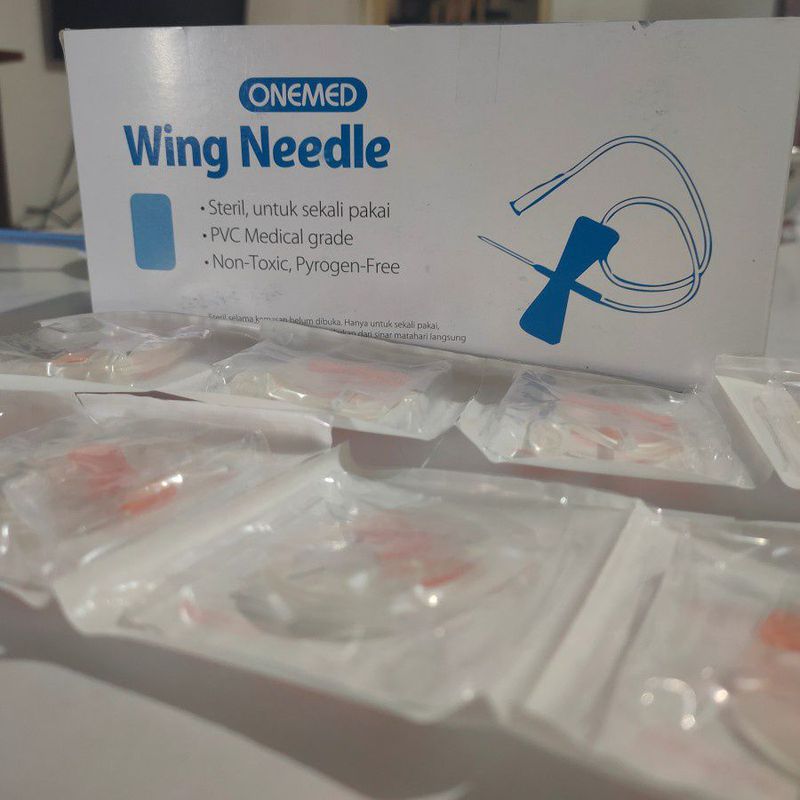 Wing Needle 25G 3/4