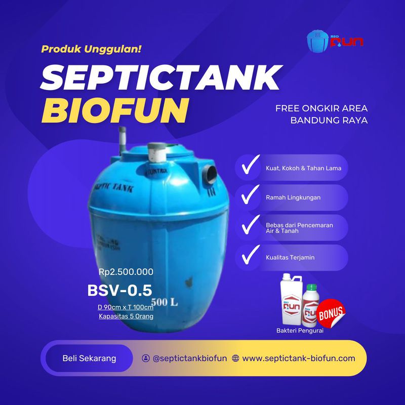 SEPTICTANK BIOFUN 0,5m3