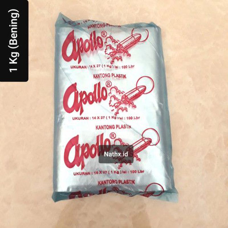 Plastik Bening Apollo Tipis 1kg