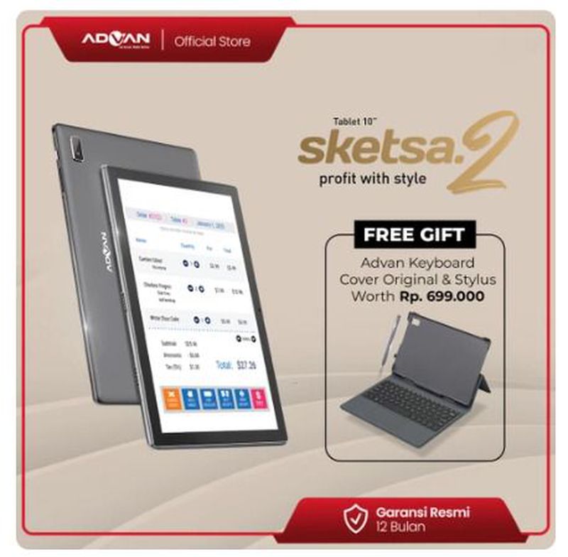 Tablet ADVAN TAB SKETSA 2 4GB/64GB