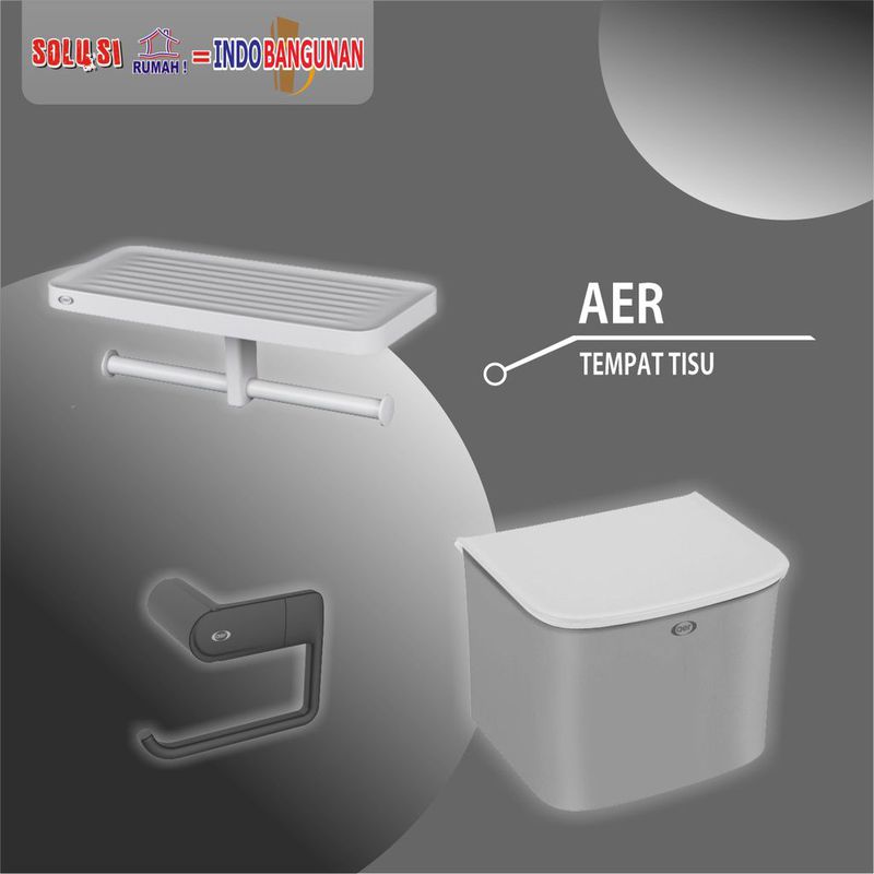 AER - TEMPAT TISU/ AKSESORIS/ KAMAR MANDI - AC 02-10