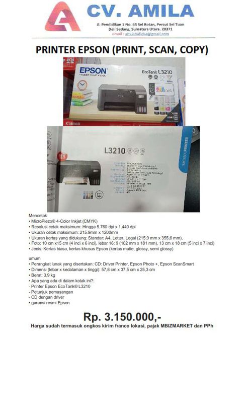 PRINTER EPSON