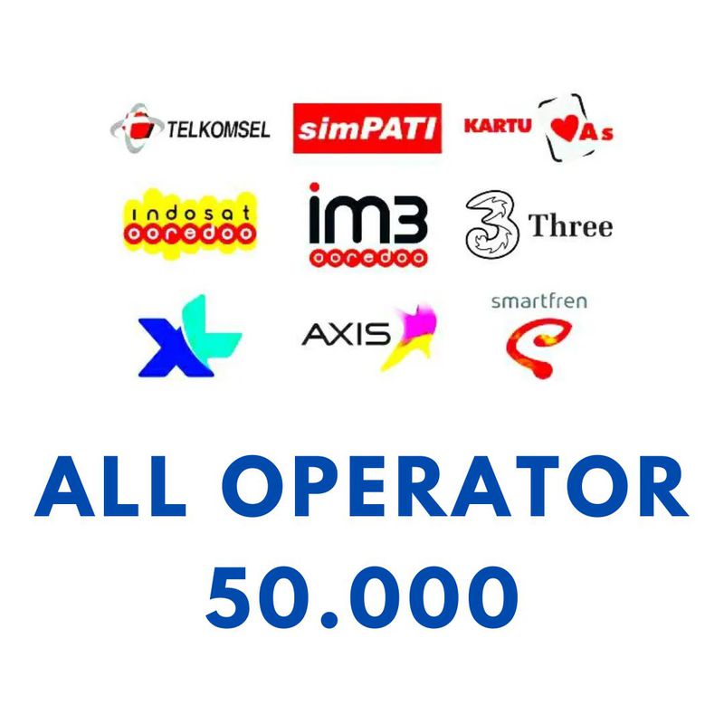 PULSA ALL OPERATOR 50.000