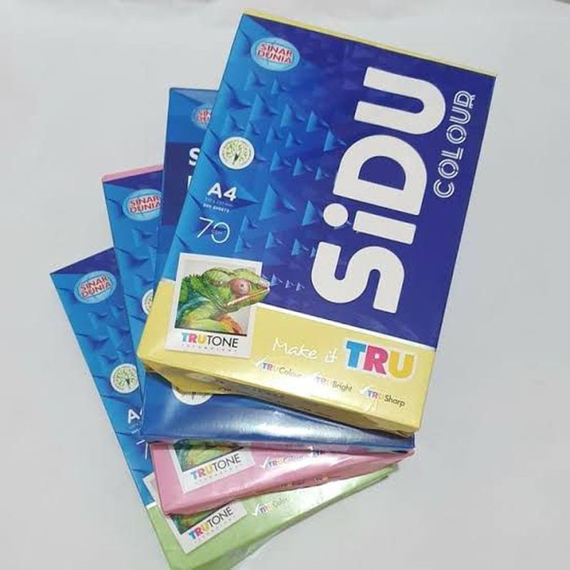 HVS Warna F4 70gsm - Kuning