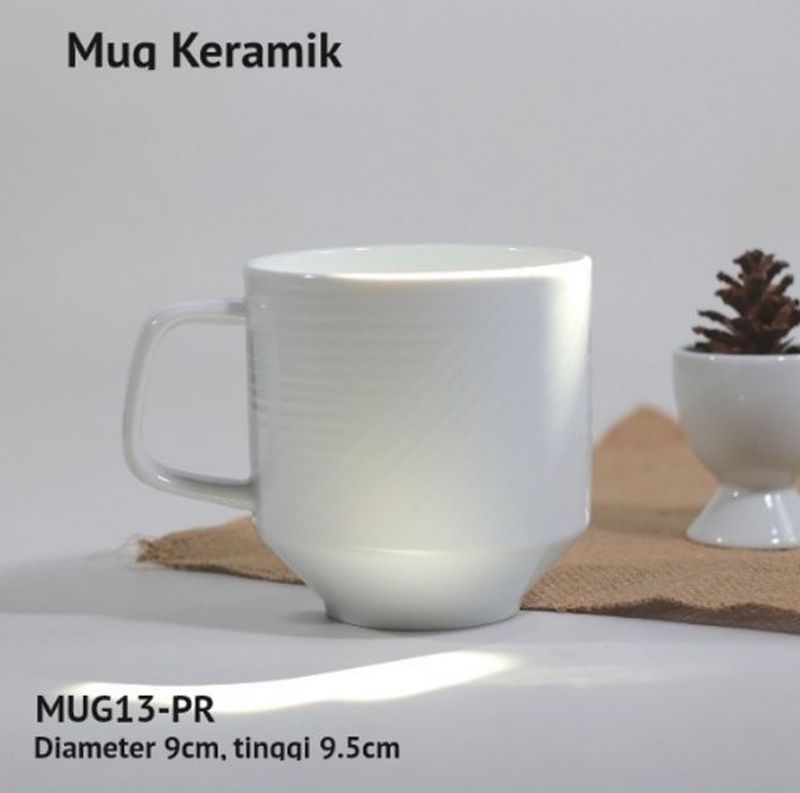 MUG / Mug keramik polos 9 cm (custom LOGO)