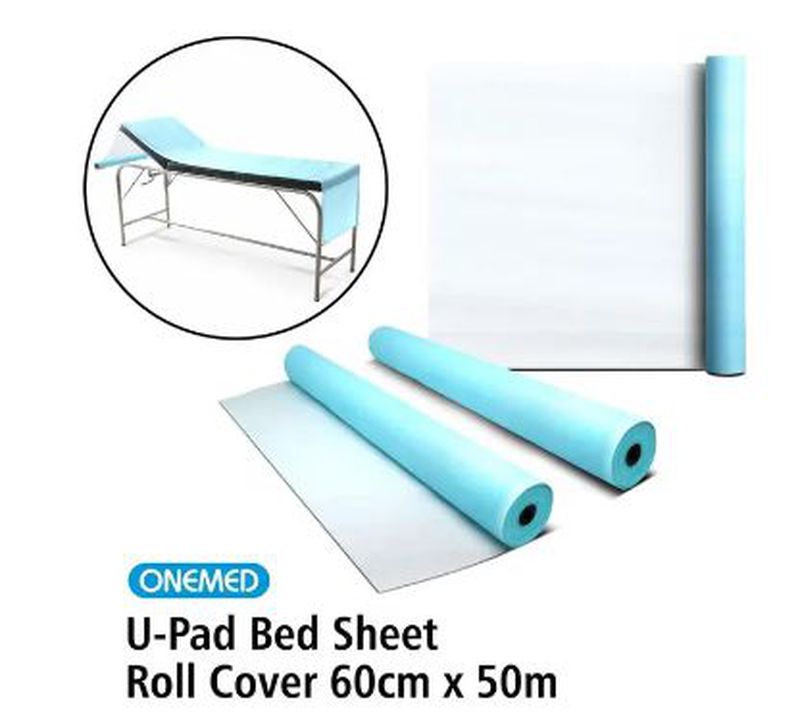 Perlak Underpad Bed Sheet Cover Roll 60cm X 50m