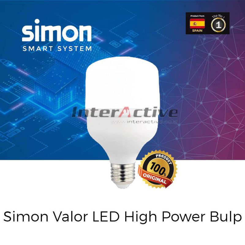 Lampu Simon Valor LED High Power Bulp T80 - 30W