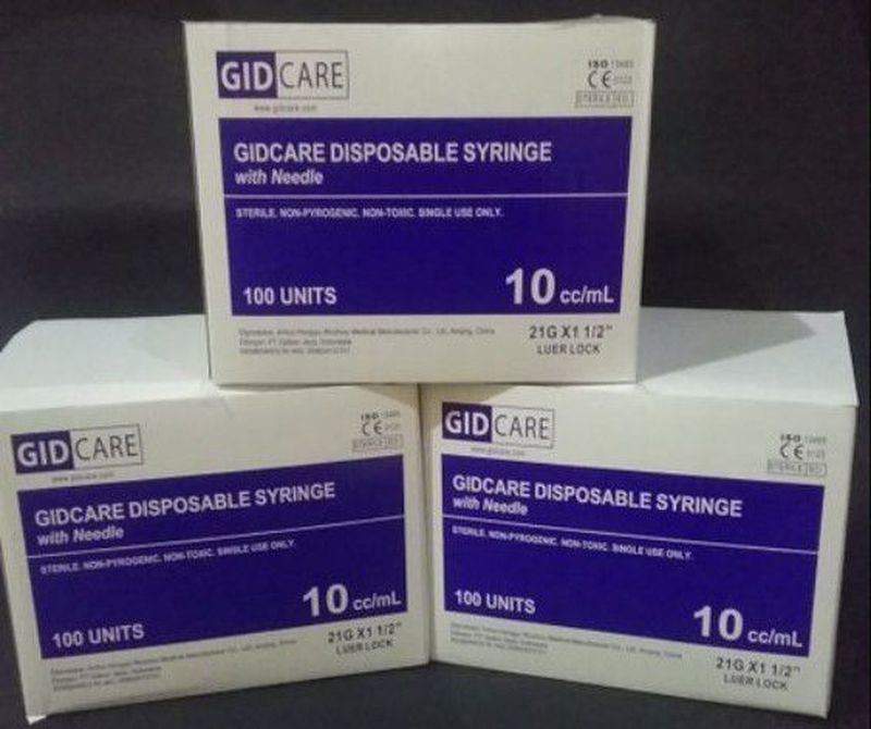 syringe 10 ml (gid care)