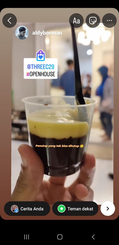 puding mini cocoa cheese threec