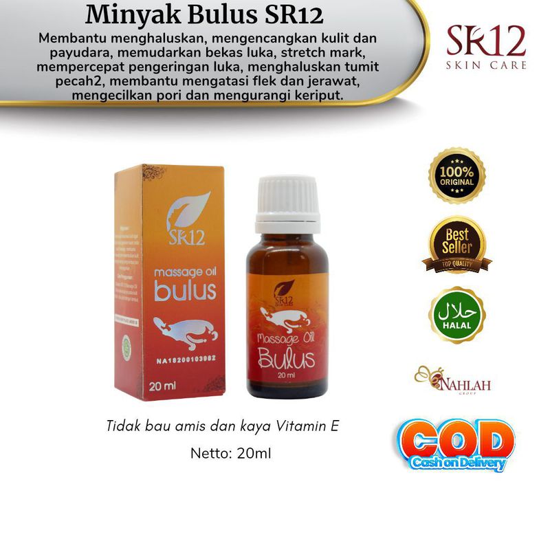 Minyak Bulus SR12 Herbal