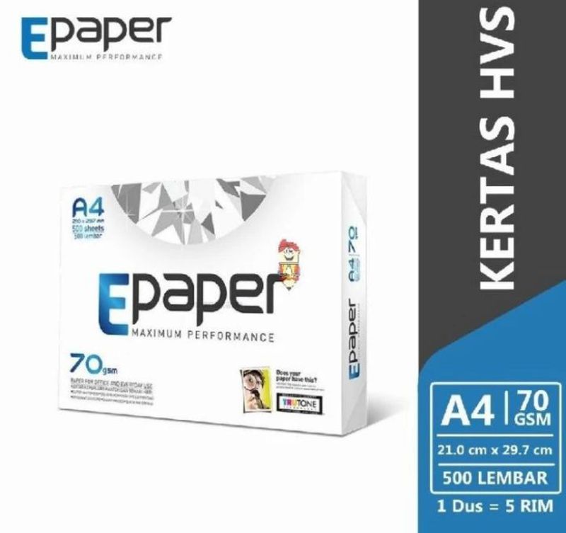 KERTAS HVS 70 GSM A4 E PAPER