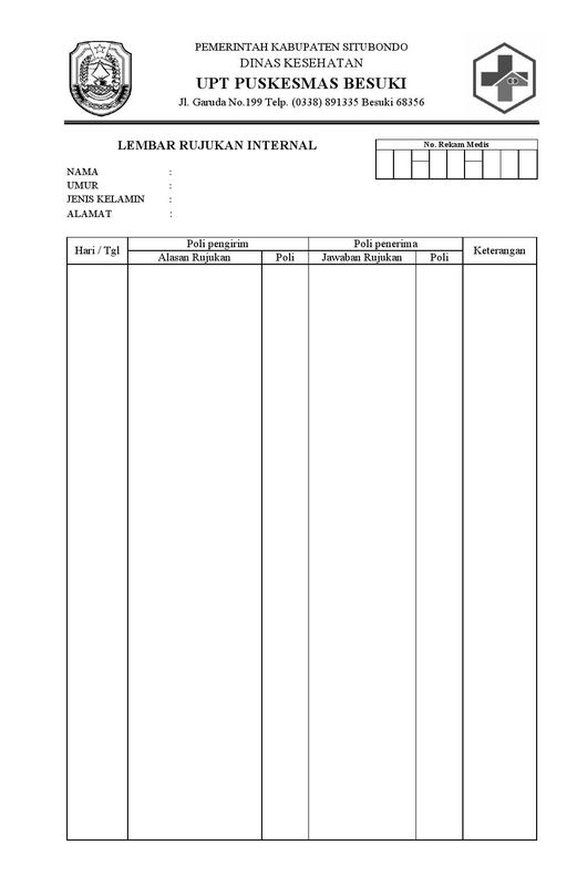 Lembar Lembar Rujukan Internal