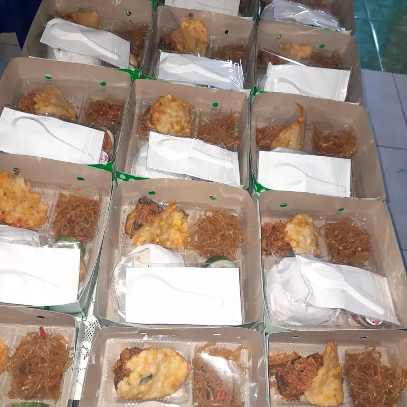 paket combo (nasi box dan snack box) - Sayur