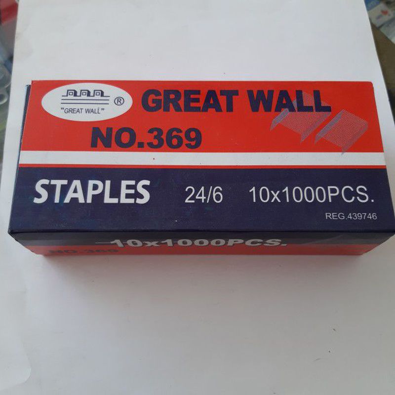 Isi Stapler Great Wall No. 24/6