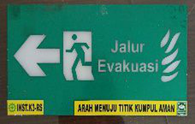 Jasa Pembuatan Rambu Jalur Evakuasi