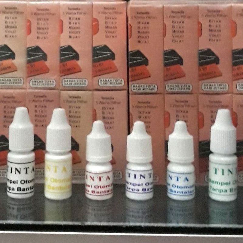 TINTA STEMPEL / TINTA MANIS / TINTA ISI ULANG OTOMATIS