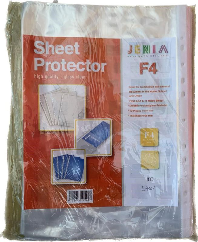 Sheet Protector F4