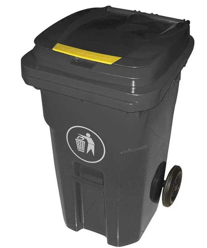 Tong Sampah 100 L - Hitam