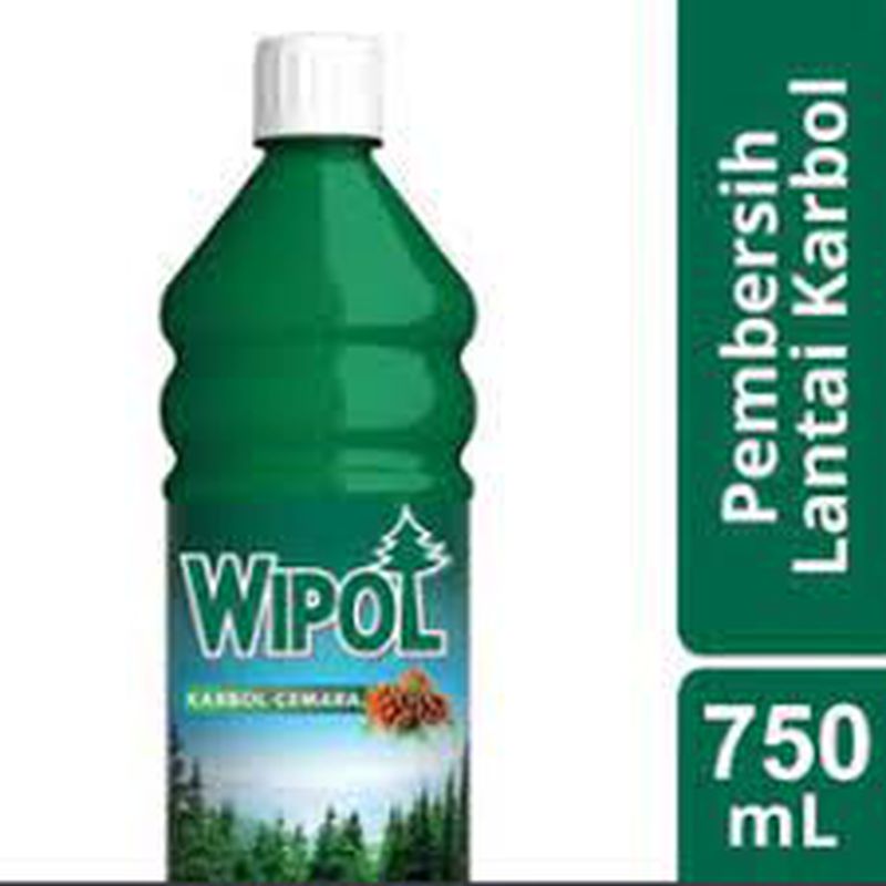WIPOL Classic Pine BOTOL 750 ml Karbol Wangi Pine 750ml Disinfektan ...