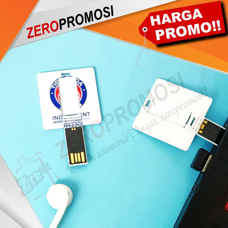 Flashdisk Plastik Kartu Square FDCD13 - USB FLASHDISK Mini Bentuk Kartu ...