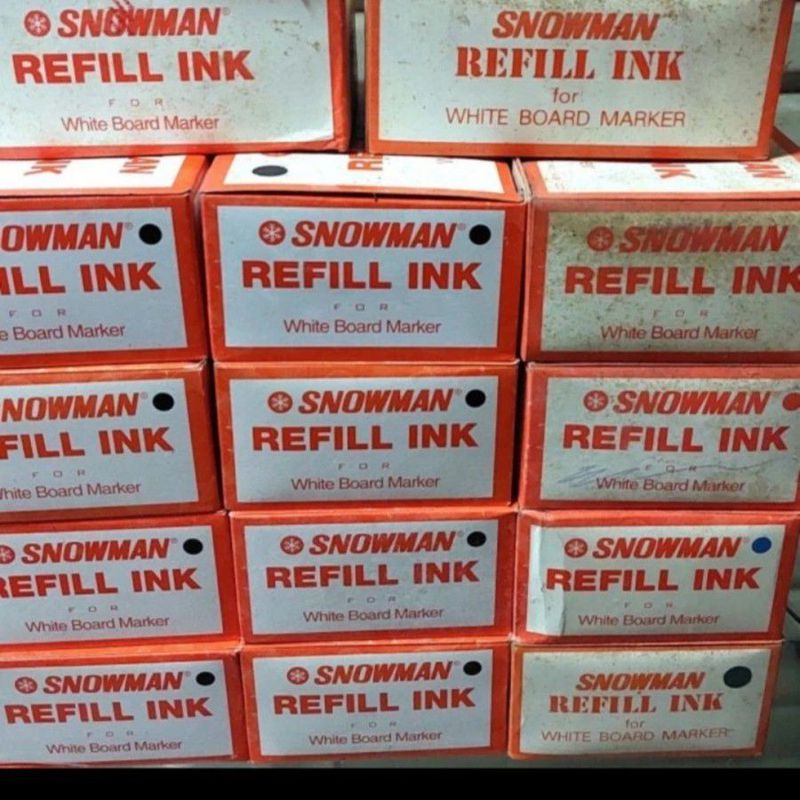 TINTA REFIL/ISI ULANG SPIDOL WHITE BOARD