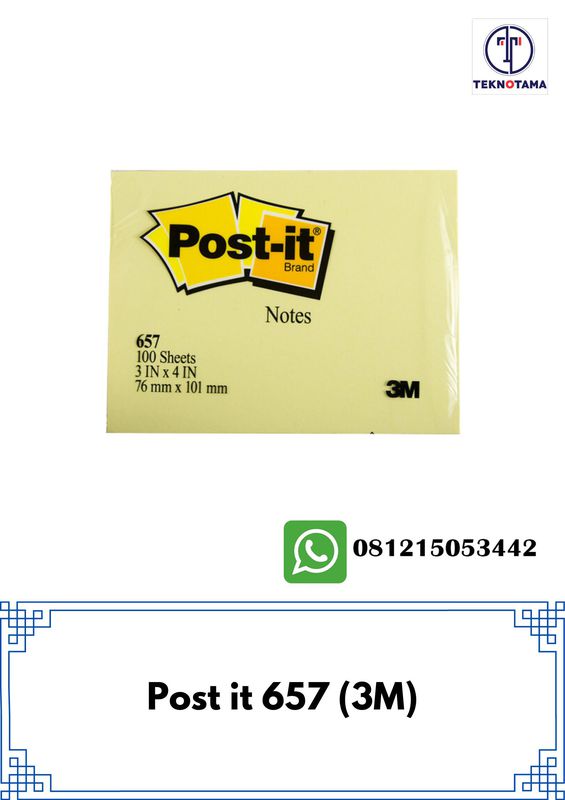Post It 657