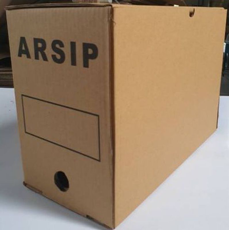 Box Arsip Karton Tebal Coklat