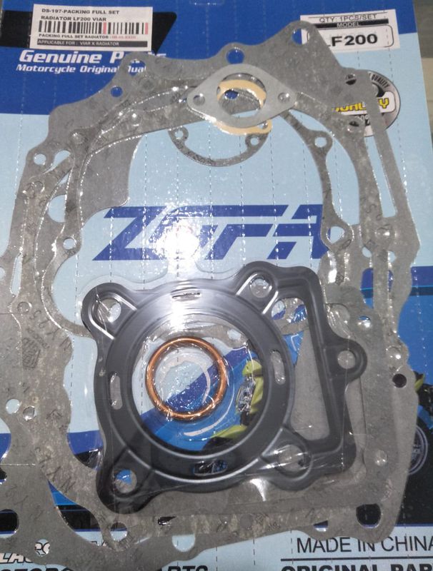 Packing full set radiator lf200